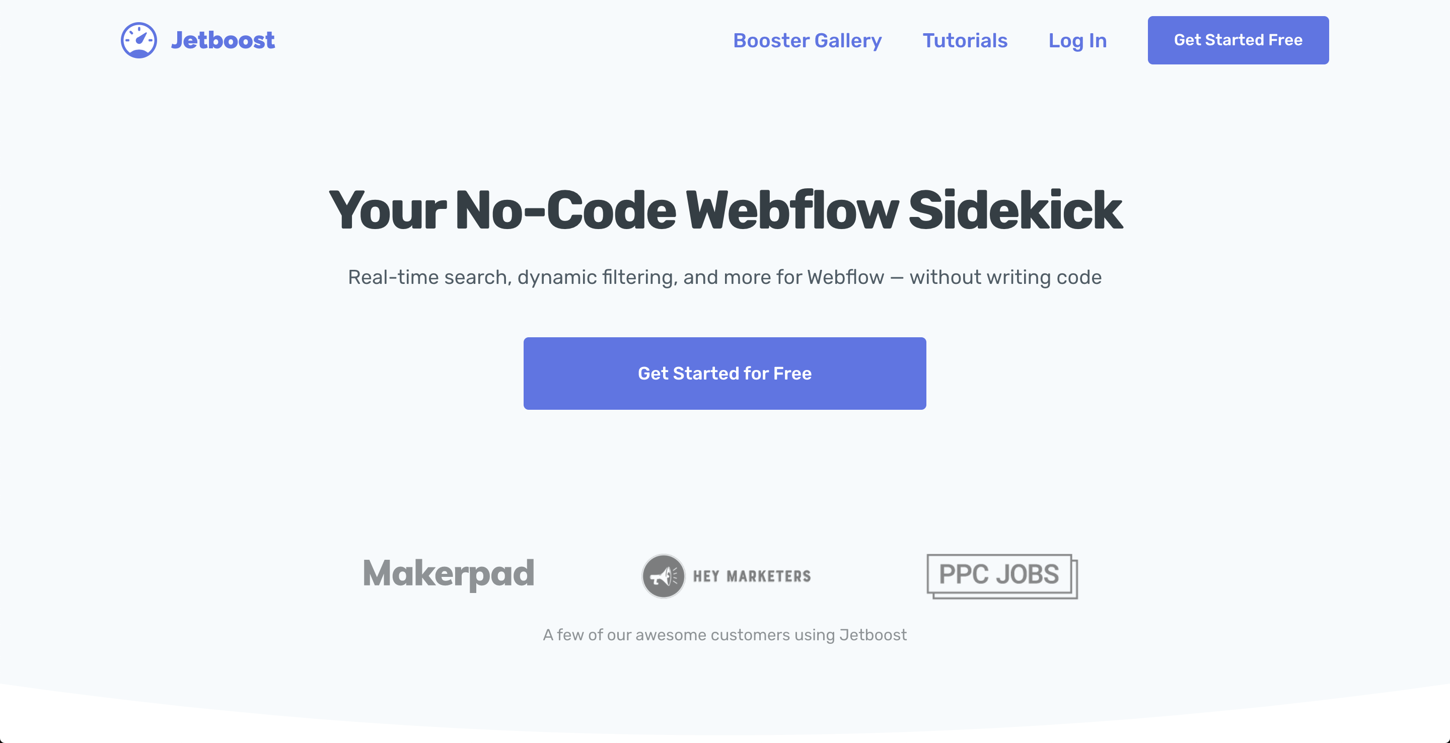 No-code search and filters for Webflow CMS | Jetboost